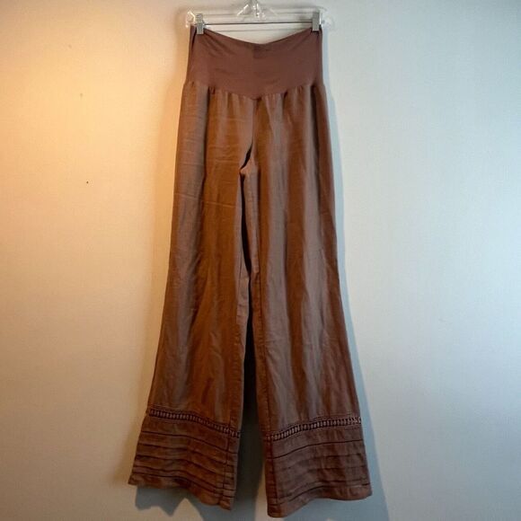 Love Tree | Pants & Jumpsuits | Love Tree Linen Blend Pants Small Solid ...